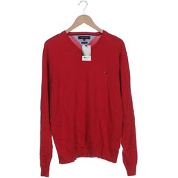 Tommy Hilfiger Herren Pullover, rot, Gr. 56