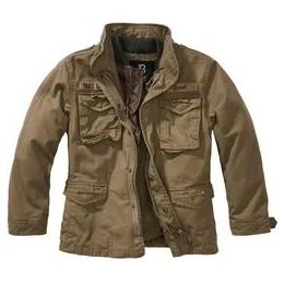 Parka BRANDIT "Brandit Herren Kids M65 Giant Jacket" Gr. 170/176, grün (olive) Jungen Jacken