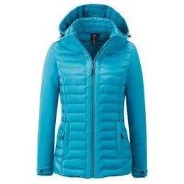 Steppjacke DEPROC ACTIVE "GILMOUR AIMEE Women" Gr. 36 (S), blau (hellblau) Damen Jacken auch in Großen Größen erhältlich