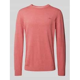 s.Oliver RED LABEL Regular Fit Strickpullover aus reiner Baumwolle