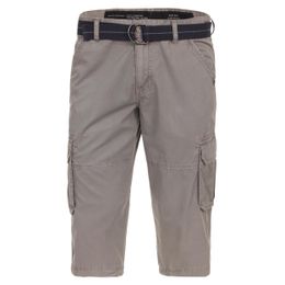 Shorts Casamoda "Casamoda Shorts uni", Herren, Gr. 31, Normalgrößen, grau (hellgrau), 100% Baumwolle, Hosen