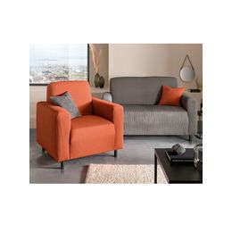 Hussen-Set Hussen Gr. 2-Sitzer-Husse, orange (terra)