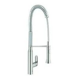 Grohe K7 Spültisch-Einhebelmischer 32950DC0 supersteel, herausziehbare Profibrause