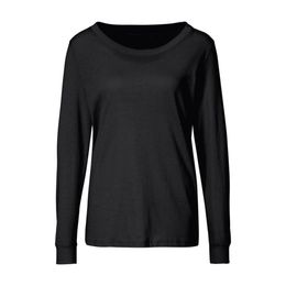 Vivance Pajama Shirt female Black size 36/38
