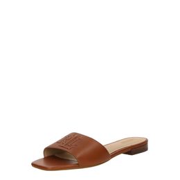 Lauren by Ralph Lauren Lauren Ralph Lauren Slipper 'EVERLEY' Damen Gr&ouml;&szlig;e 41 braun