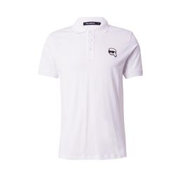 K by KARL LAGERFELD Karl Lagerfeld Poloshirt Herren Gr&ouml;&szlig;e XS schwarz / wei&szlig;