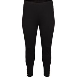 ZIZZI Leggings 'Cawinola' Damen Gr&ouml;&szlig;e 11XL/12XL schwarz