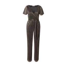 ABOUT YOU Jumpsuit 'Tessy' Damen Gr&ouml;&szlig;e XXL gold / schwarz
