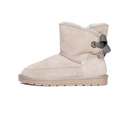 Gooce Snowboots 'Carly' Damen Gr&ouml;&szlig;e 41 grau / offwhite