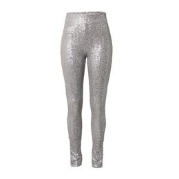 Nasty Gal Hose Damen Gr&ouml;&szlig;e 32 silber