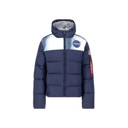 Alpha Industries Jacke 'HP Nasa' Herren Gr&ouml;&szlig;e XXL navy / rot / wei&szlig;