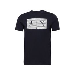 Armani Exchange T-Shirt Herren Gr&ouml;&szlig;e XS dunkelblau / wei&szlig;