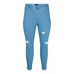 ZIZZI Jeggings 'Jtalia' Damen Gr&ouml;&szlig;e 46/48 hellblau