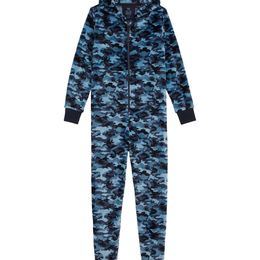 WE Fashion Overall Jungen Gr&ouml;&szlig;e 110/116 blaumeliert