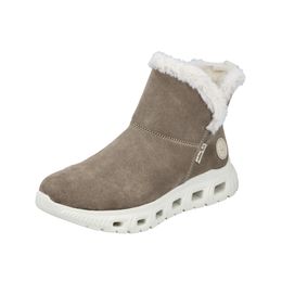 Rieker Snow Boots 'M6050' female size 40 Mocha / Off white