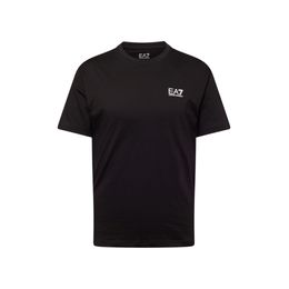 EA7 Emporio Armani T-Shirt 'Core Identity' Herren Gr&ouml;&szlig;e L schwarz / wei&szlig;