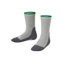 Falke Sportsocken 'Active Everyday' Jungen Gr&ouml;&szlig;e 164/176 grau / anthrazit / gr&uuml;n / wei&szlig;