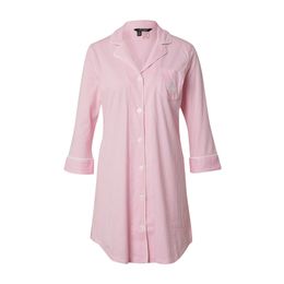 Lauren by Ralph Lauren Lauren Ralph Lauren Nachthemd Damen Gr&ouml;&szlig;e L rosa / wei&szlig;