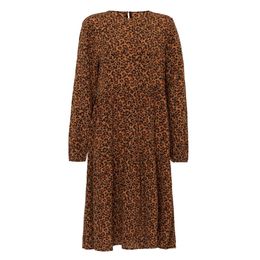 Jimmy Sanders Kleid Damen Gr&ouml;&szlig;e 40 braun / schwarz Sommerkleid