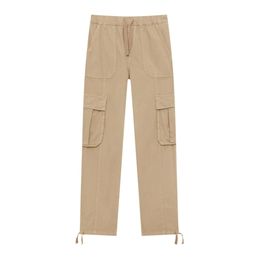 Pull&Bear Pull&bear Cargohose Damen Gr&ouml;&szlig;e 40 beige