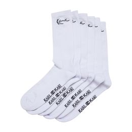 Karl Kani Socken Damen Gr&ouml;&szlig;e 43/46 wei&szlig;
