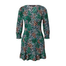 Dorothy Perkins Kleid Damen Gr&ouml;&szlig;e 38 hellblau / gr&uuml;n / pfirsich / schwarz / wei&szlig; Sommerkleid
