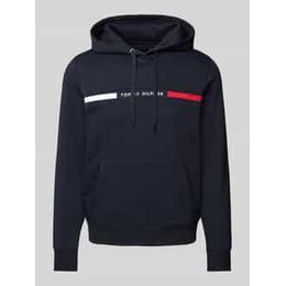 Tommy Hilfiger Hoodie mit Label-Stitching