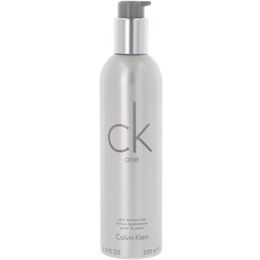 Bodylotion Calvin Klein "ck one" Hautpflegemittel Gr. 250 ml, silberfarben