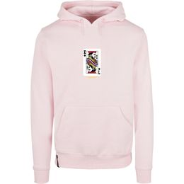 Cayler & Sons Kapuzensweatshirt CAYLER & SONS "Cayler Sons Herren WL Compton Card Hoody" Gr. L, pink (pale pink, mc) Herren Sweatshirts