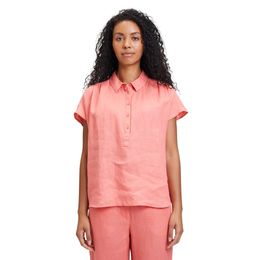 BETTY & CO Hemdbluse BETTY & CO "Betty & Co Hemdbluse mit Kragen" Gr. 36, rosa (porcelain rose), Damen, Obermaterial: 100% Leinen., Blusen