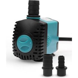 Mini Aquariumpumpe (450L/H, 6W) Wasserpumpe, Teichpumpe Tauchpumpe Wasserpumpe Springbrunnenpumpe hmax 0,8m - Lntyq