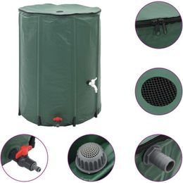 vidaXL - Wasserspeicher Regentonne Wassertank 500L klappbar