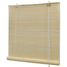 vidaXL - Bambusrollo 100x220 cm Natur