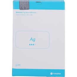 ToRa Pharma Biatain Ag Schaumverband 10x20 cm nicht haftend 5 St