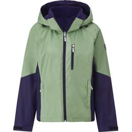 CR&Eacute;ATION L Damen Funktionsjacke mit Fleecefutter im Kragen eucalyptus-marine Gr&ouml;&szlig;e 36