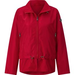 CR&Eacute;ATION L Damen Blousonjacke mit Tunnelzug rot Gr&ouml;&szlig;e 38