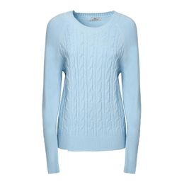 Influencer Pullover Damen Gr&ouml;&szlig;e S hellblau