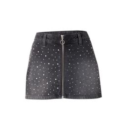 MONKI Rock Damen Gr&ouml;&szlig;e 42 black denim