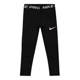 Nike Sportswear Leggings Mädchen Größe 110 schwarz / weiß