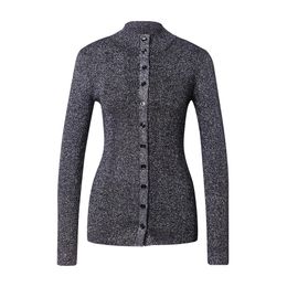 Sams&oslash;e & Sams&oslash;e Sams&oslash;e Sams&oslash;e Strickjacke 'Saleonore' Damen Gr&ouml;&szlig;e S schwarz / silber