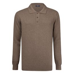 Jimmy Sanders Pullover Herren Gr&ouml;&szlig;e XL braun / taupe