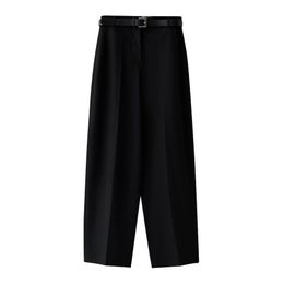 Bershka Hose Damen Größe 44 schwarz