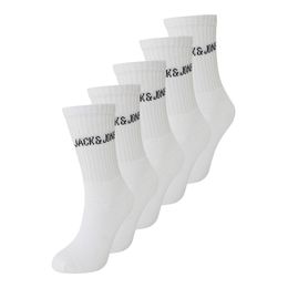 Jack & Jones Jack & Jones Junior Socken 'JACREGEN' Jungen Größe 38/43 schwarz / weiß
