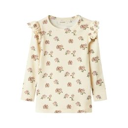 name it Shirt 'Gavo' M&auml;dchen Gr&ouml;&szlig;e 110 champagner / hellblau / gr&uuml;n / dunkelrot