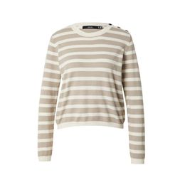 Véro Moda VERO MODA Pullover 'VMFANTASTIC' Damen Größe M beige / hellgrau
