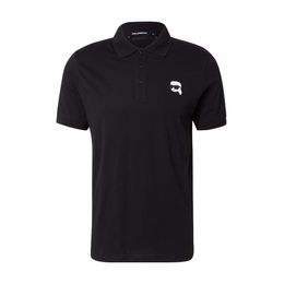 K by KARL LAGERFELD Karl Lagerfeld Poloshirt Herren Größe XL schwarz / offwhite