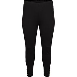 ZIZZI Leggings 'Cawinola' Damen Größe 11XL/12XL schwarz