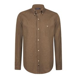 Felix Hardy Button Up Shirt male Brown size L