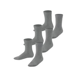 Falke Socken 'Family' M&auml;dchen Gr&ouml;&szlig;e 27/30 grau / schwarz