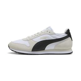 Puma Sneaker 'St Miler' Herren Gr&ouml;&szlig;e 36 greige / schwarz / wei&szlig;